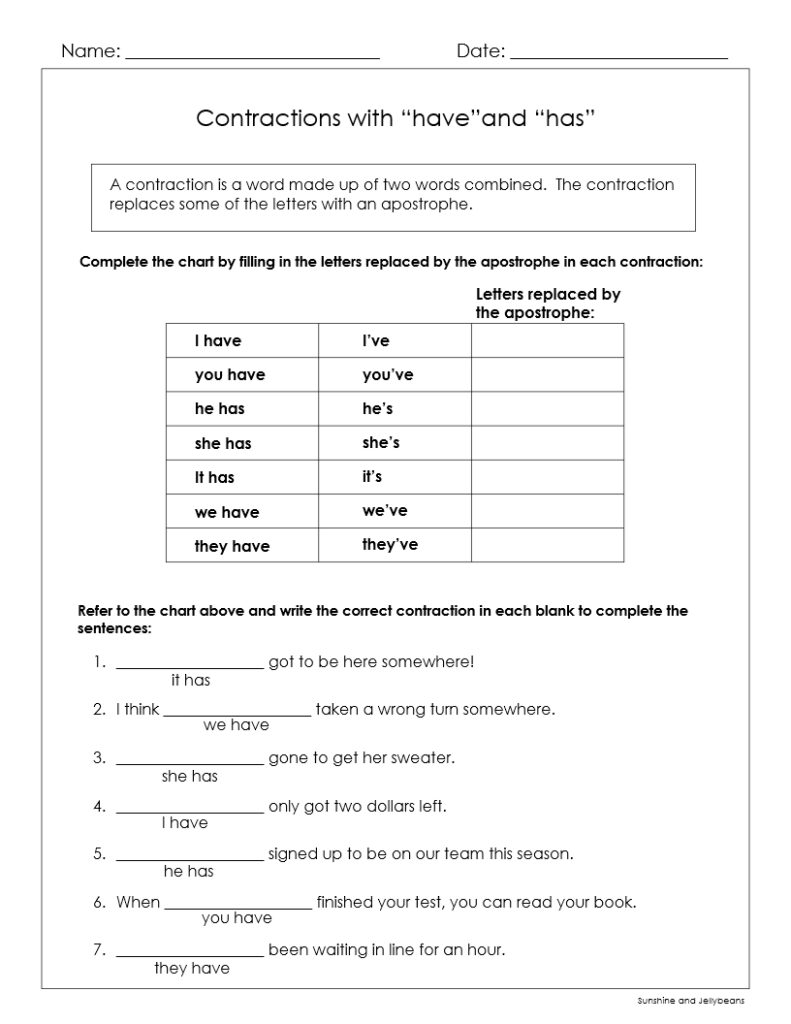 66 Contractions! - 31 worksheet pages - Scaffolded - Grades 3-4-5 ...