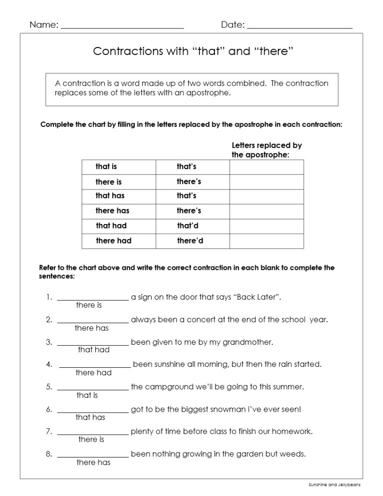 66 Contractions! - 31 worksheet pages - Scaffolded - Grades 3-4-5 ...