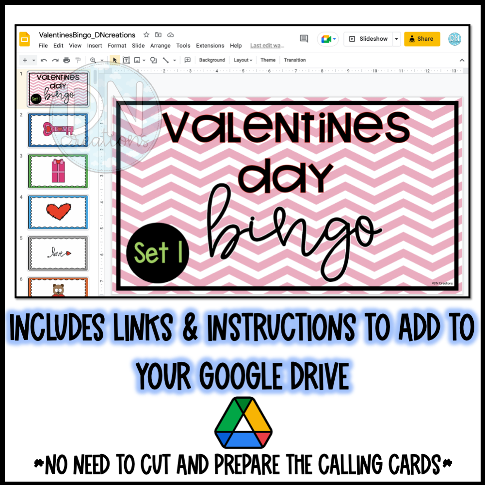 Valentines Day Bingo Game l Valentines Activity l February Games | Made ...
