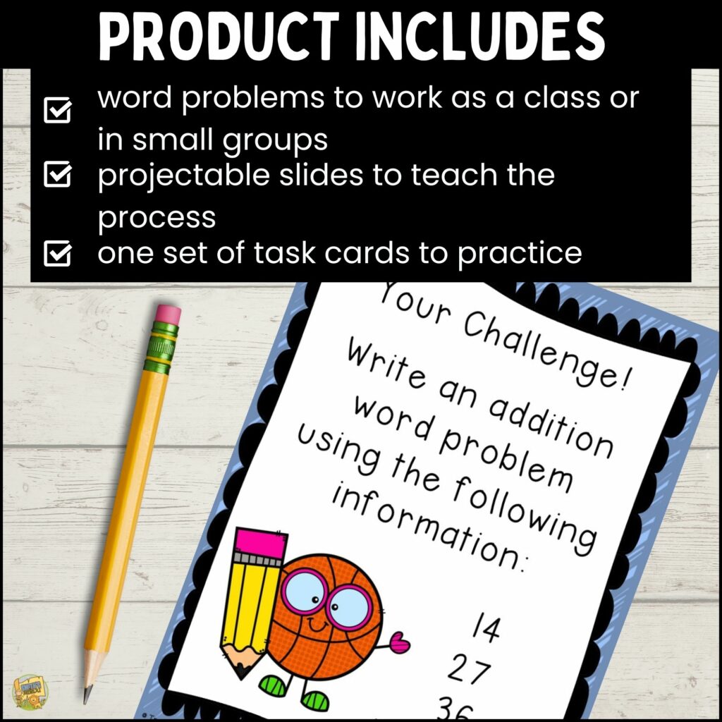 Multi-step Word Problems - Adding and Subtracting to 100 Basketball ...