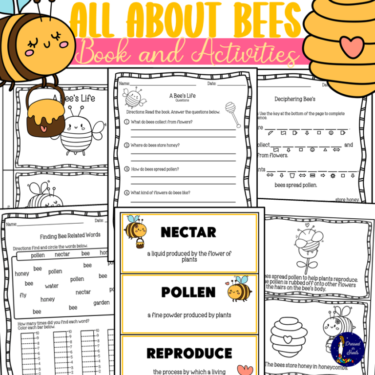 All About Bees Book and Activities | Made By Teachers