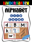 ALPHABET CLIP CARDS - Made By Teachers
