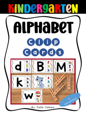ALPHABET CLIP CARDS | Made By Teachers