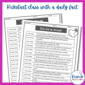 Spanish Readings for Women's History | Made By Teachers