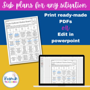 Spanish Sub Plans for Any Situation | Made By Teachers