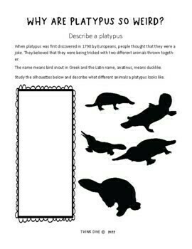 Platypus Life Cycle | Biomimicry Design Nature Compatible with NGSS ...