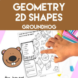 Geometry Shapes Worksheets, Groundhog | Made By Teachers