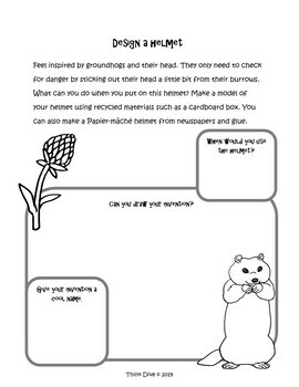 Groundhog Freebie | Biomimicry Design Compatible with NGSS | Made By ...