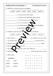 i Ready Vocabulary Grade 4 worksheets | Made By Teachers