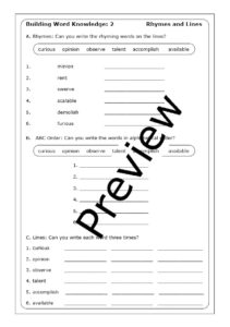 i Ready Vocabulary Grade 4 worksheets | Made By Teachers