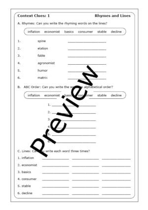 i Ready Vocabulary Grade 5 worksheets | Made By Teachers