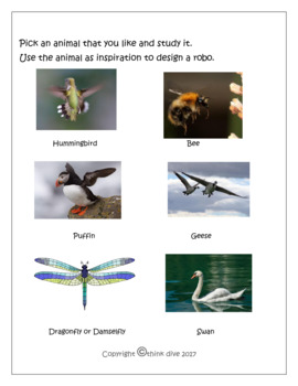Robots | PBL Biomimicry Design Inspired by Nature STEAM Compatible with ...