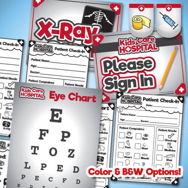 Dramatic Play Hospital - Doctor - Preschool and Kindergarten | Made By ...