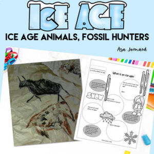 Ice Age | Worksheets Posters Fossil Hunters Ice Age Animals Ice Age Art ...
