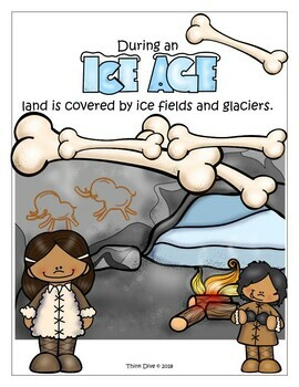 Ice Age | Worksheets Posters Fossil Hunters Ice Age Animals Ice Age Art ...