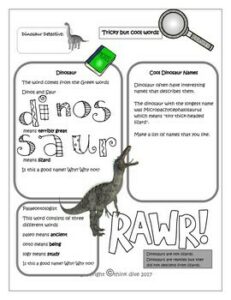 Dinosaurs | STEAM Biomimimicy Project Based Learning Digital Activities ...