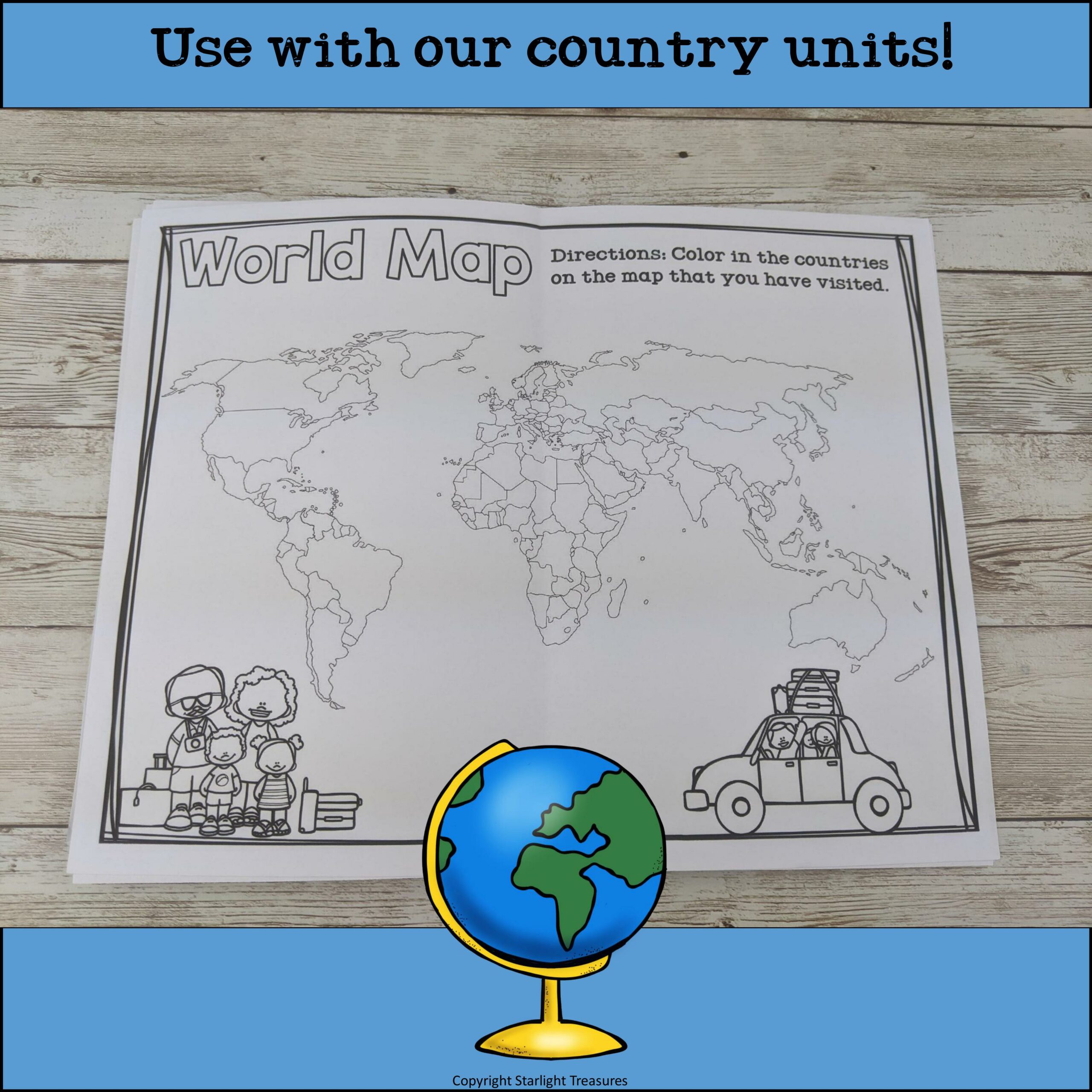 International Passport Mini Book for Early Readers FREEBIE | Made By ...