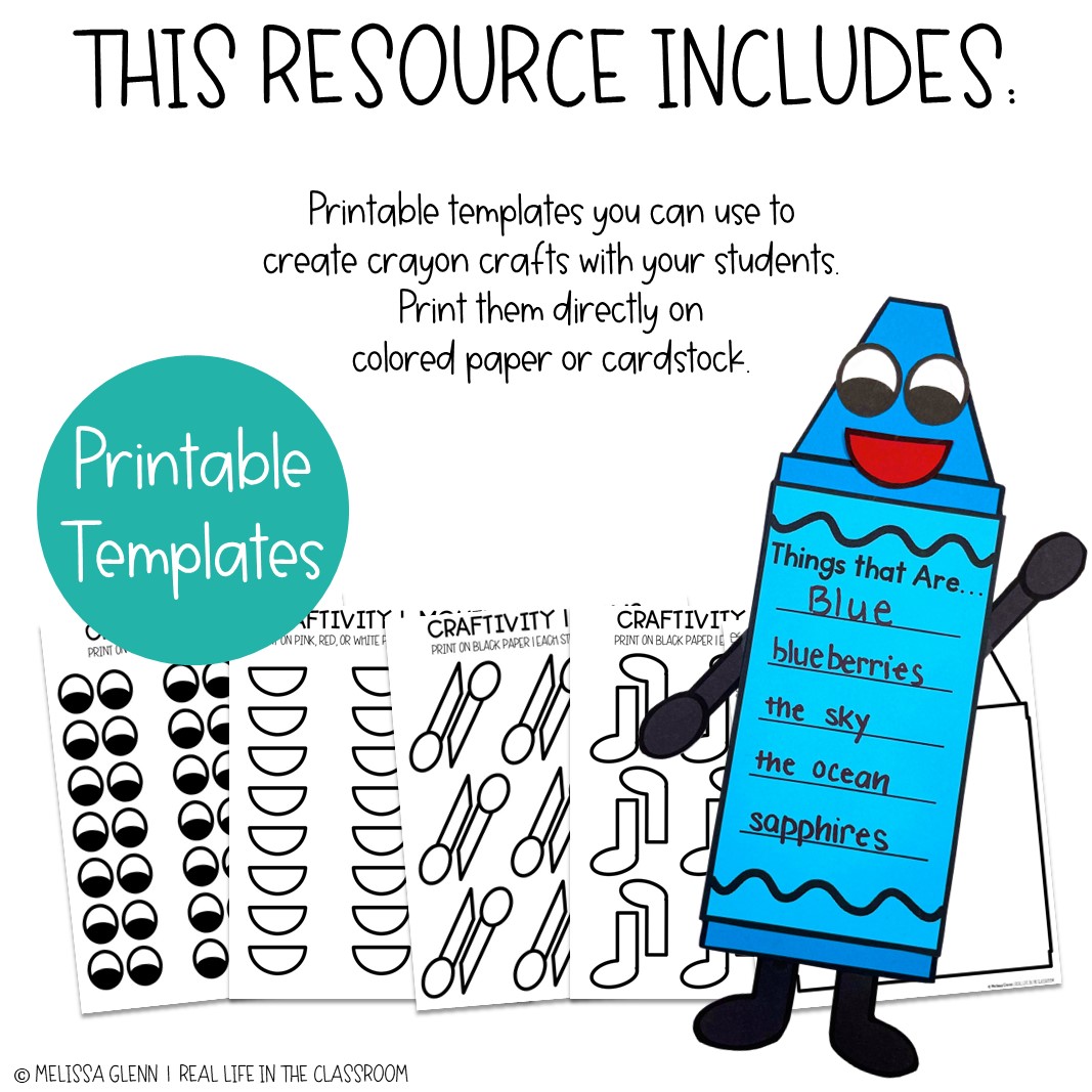 Color Words Craft and Writing Activity | Made By Teachers