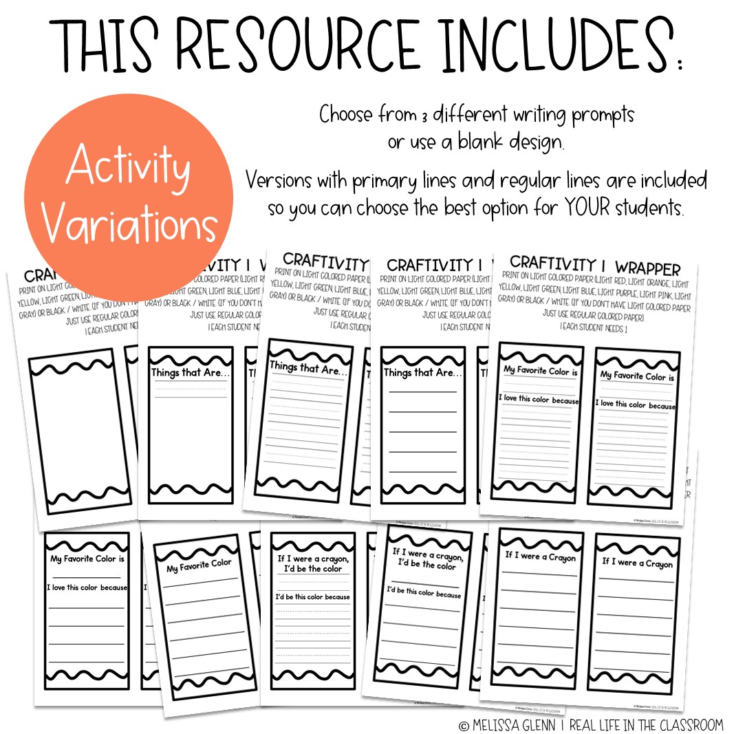 Color Words Craft and Writing Activity | Made By Teachers