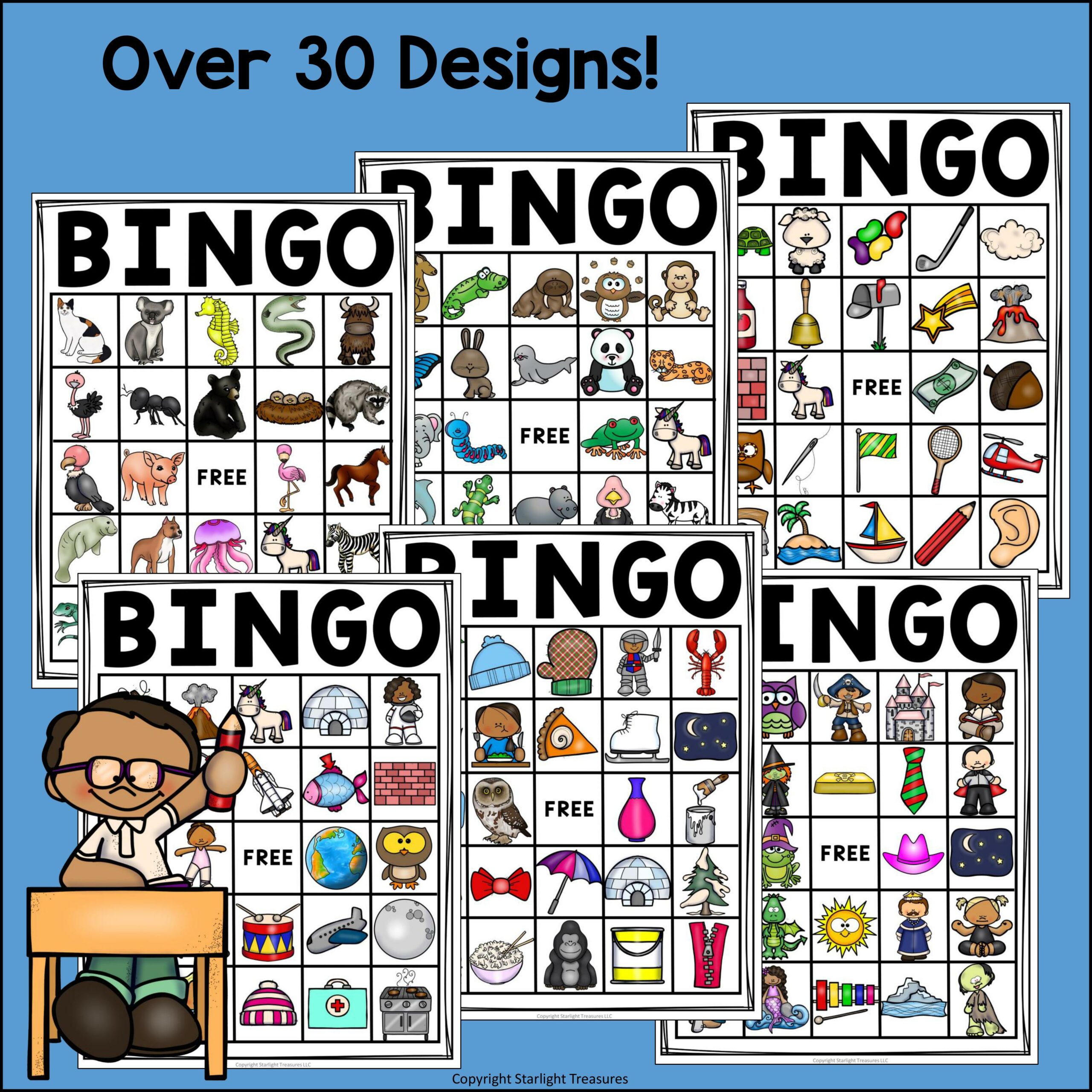 Beginning Sounds Bingo Cards for Early Readers - Alphabet Sounds Bingo ...