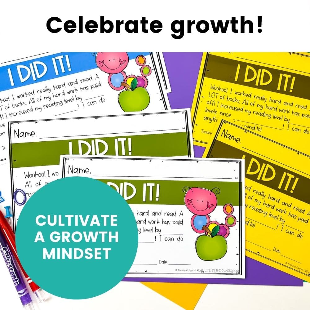 Reading Progress Goals and Planning Pages for Student Led Conferences ...