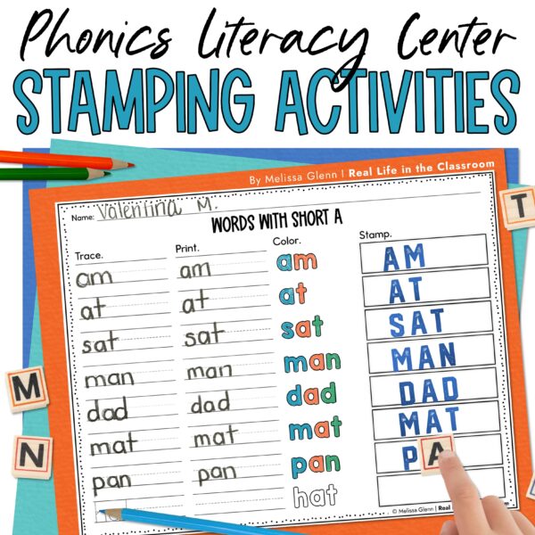 Phonics Activities for Literacy Centers or Stations - 30 Sets | Made By ...