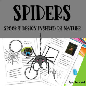 Spiders | PBL Halloween Science Biomimicry Spooky Design Inspired by ...