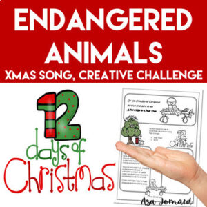 12 Days of Christmas STEAM Challenge | Endangered Animals Biomimicry ...