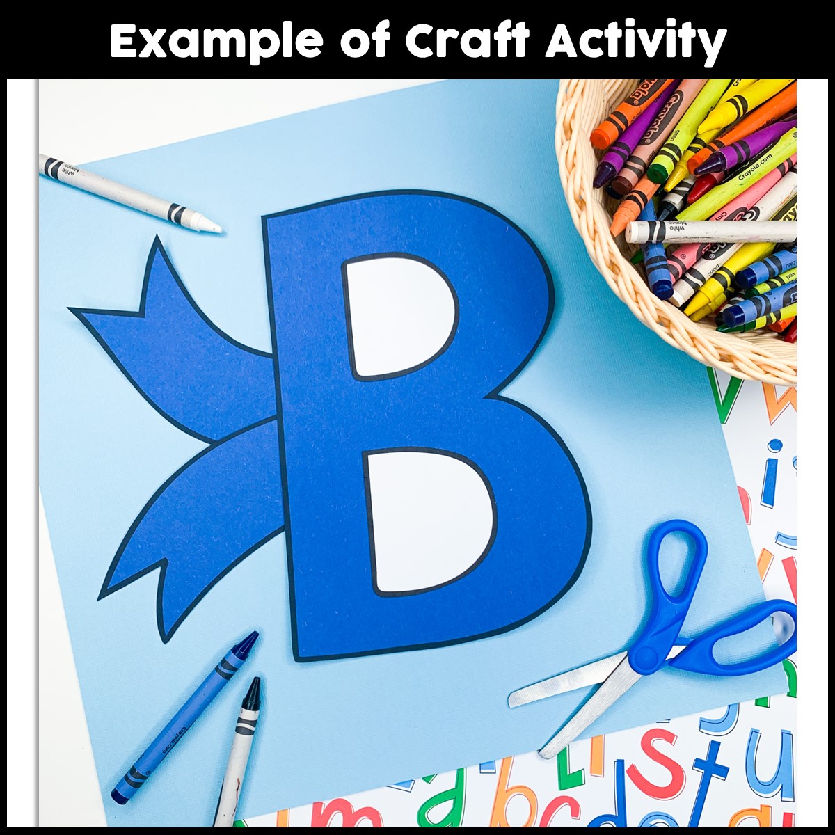 Letter B Craft | Bow Craft | Alphabet Crafts | Uppercase Letter ...