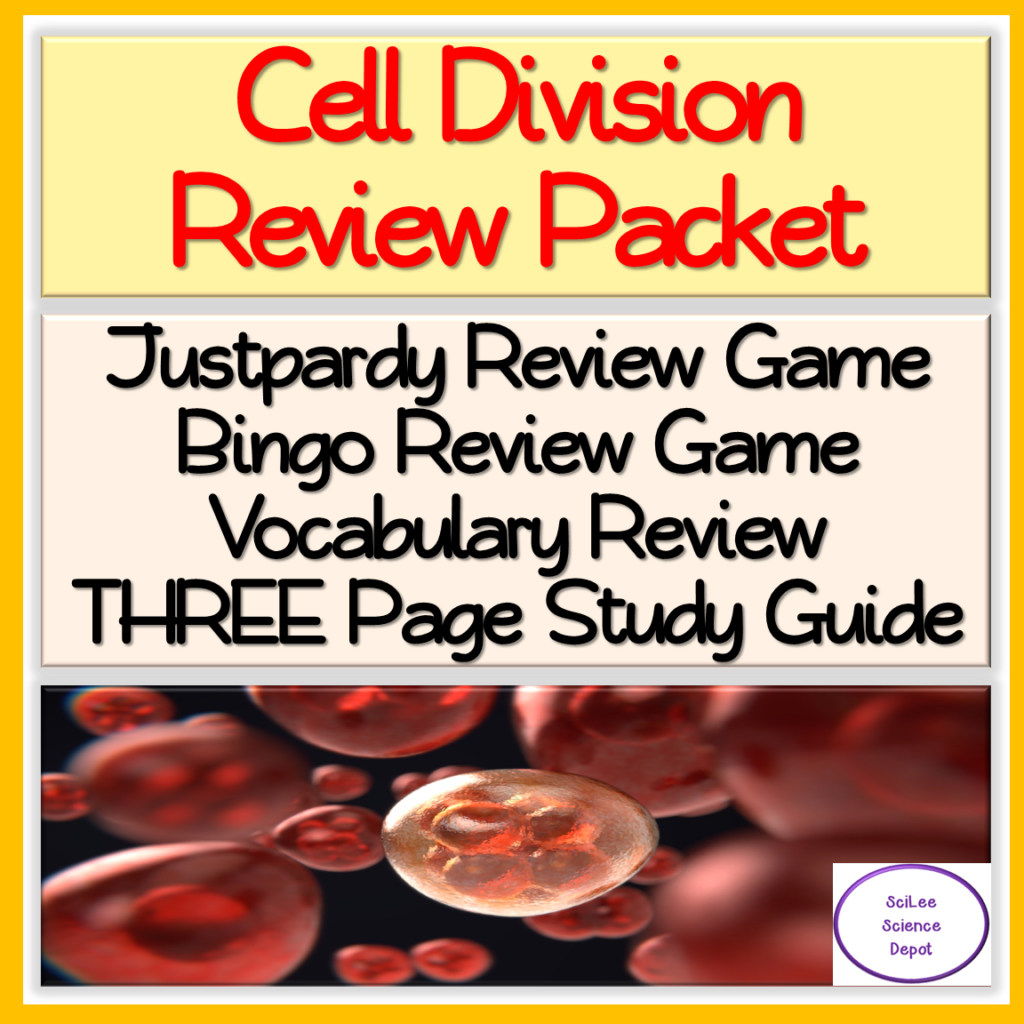 Cell Division Review Packet | Made By Teachers