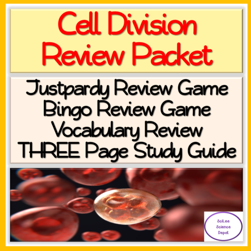 Cell Division Review Packet | Made By Teachers