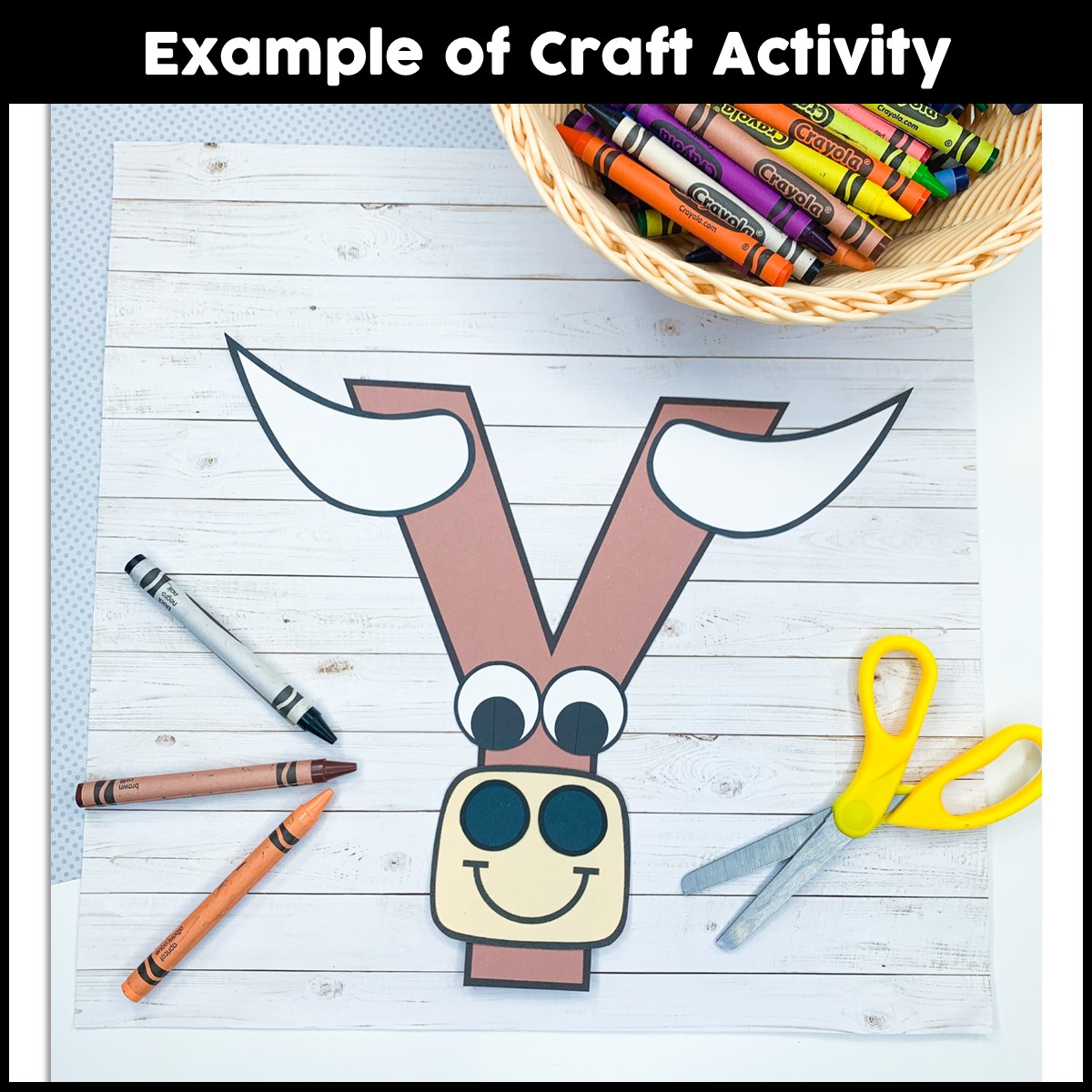 Letter Y Craft | Yak Craft | Alphabet Crafts | Uppercase Letter ...