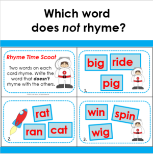 Scoot Task Card Games - First Grade Language and Literacy | Made By ...