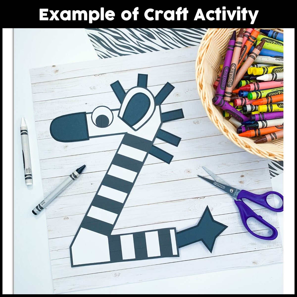 Letter Z Craft | Zebra Craft | Alphabet Crafts | Uppercase Letter ...