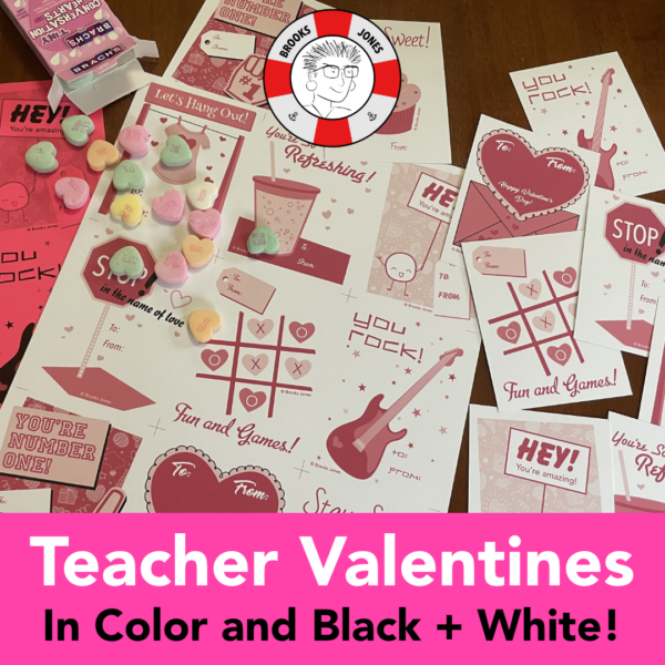 Valentines From The Teacher: Nine Designs! | Made By Teachers