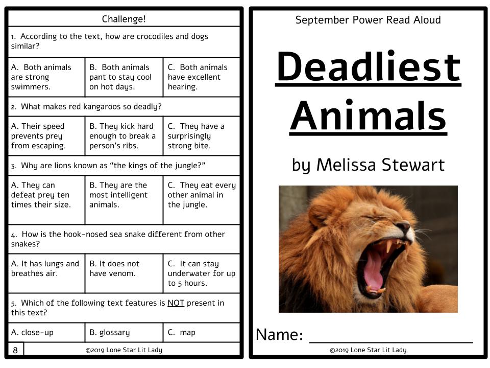 September Power Read-Alouds | Made By Teachers