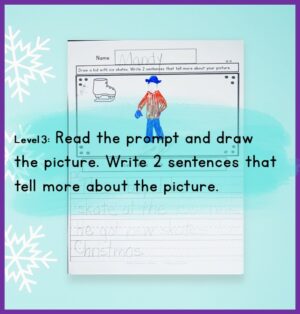 Sentence Writing | Winter Scrambled Sentences | Made By Teachers