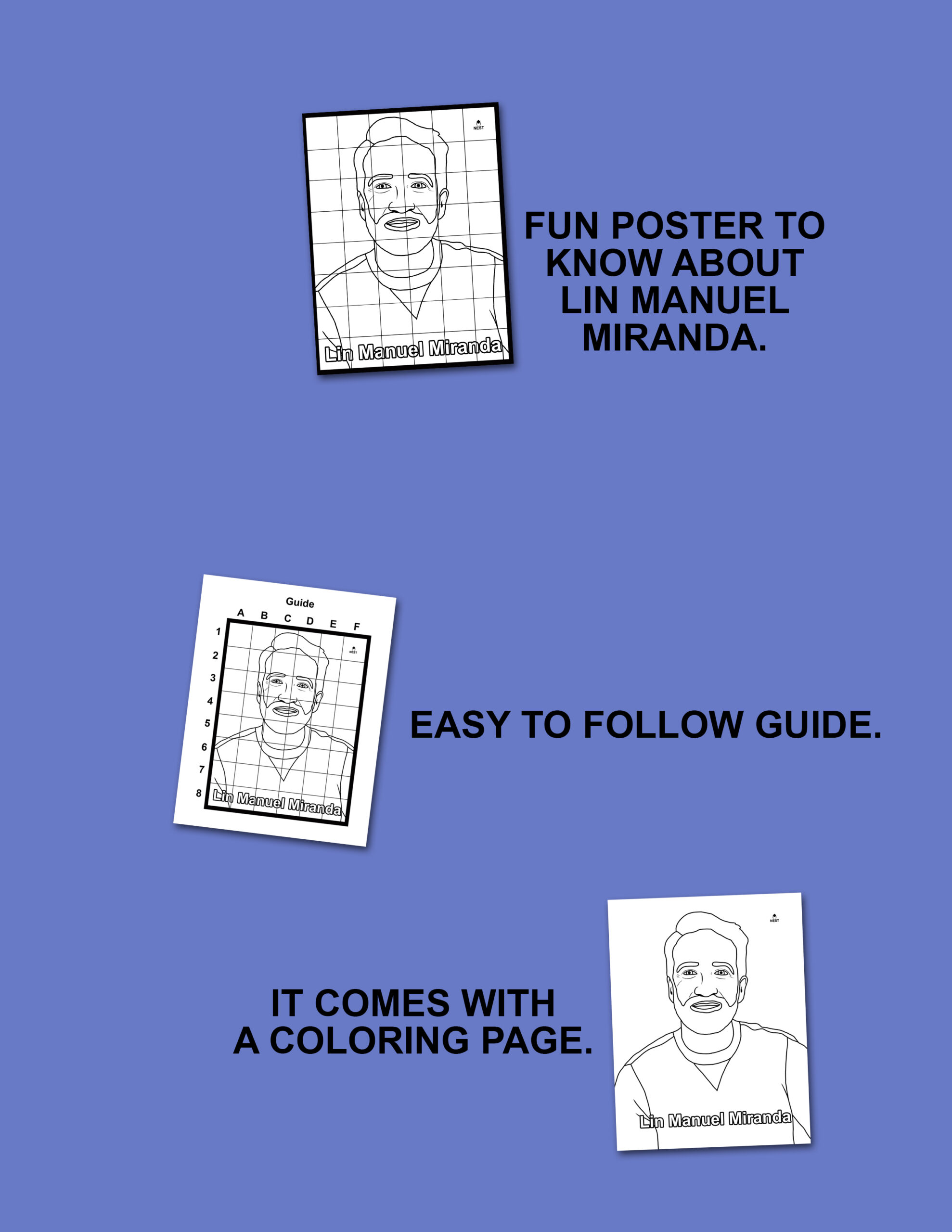 Lin Manuel Miranda Collaboration Poster | Made By Teachers