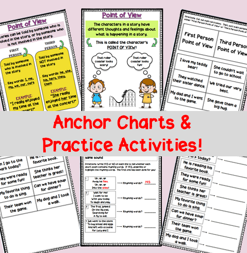 RL.2.6: Point of View of Characters in Stories | Made By Teachers