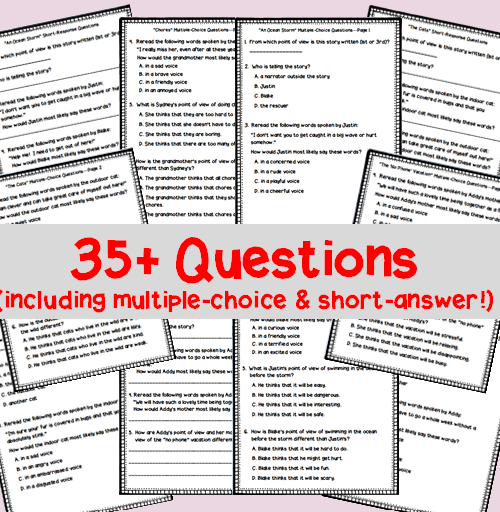 RL.2.6: Point of View of Characters in Stories | Made By Teachers