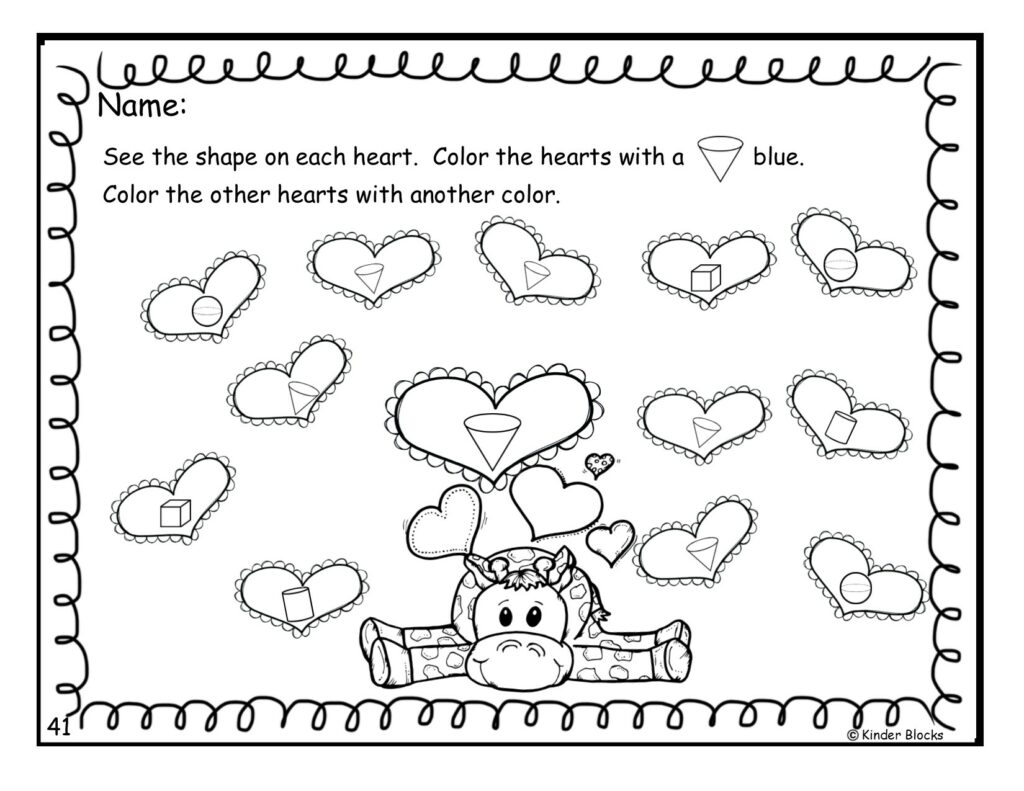 Valentine's Day Kindergarten Math Review | Made By Teachers
