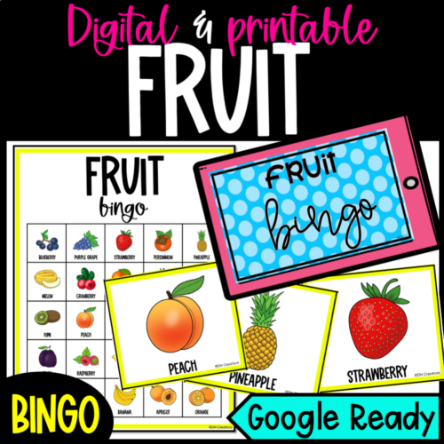 Fruit Bingo Game l Learn Names of Fruit Activity l Fruit Game | Made By ...