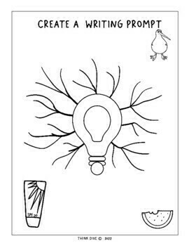 Summer Writing Prompts | Create your Own, Creative Thinking | Made By ...