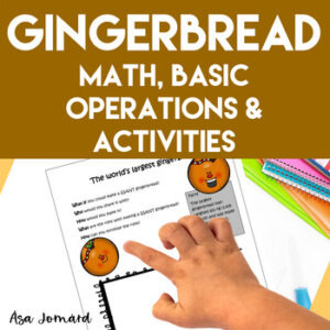 Gingerbread | Math Basic Operations Activities | Made By Teachers