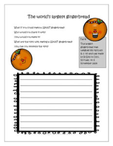 Gingerbread | Math Basic Operations Activities | Made By Teachers