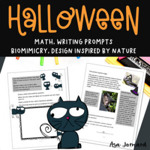 Halloween Design Inspired By Nature | Math Biomimicry Writing Prompts ...
