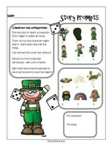Writing Prompts St Patrick's Day | Create Your Own Creative Thinking ...