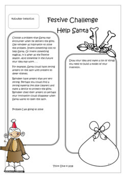 Festive Reindeer Challenge | PBL Resource Biomimicry Design Inspired by ...
