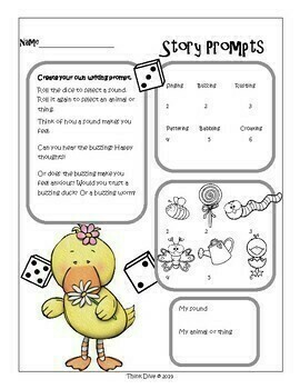 Spring Writing Prompts | Create Your Own | Made By Teachers