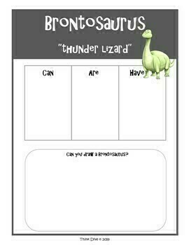 Dinosaurs | Posters Interactive Notebook Project Based Learning | Made ...